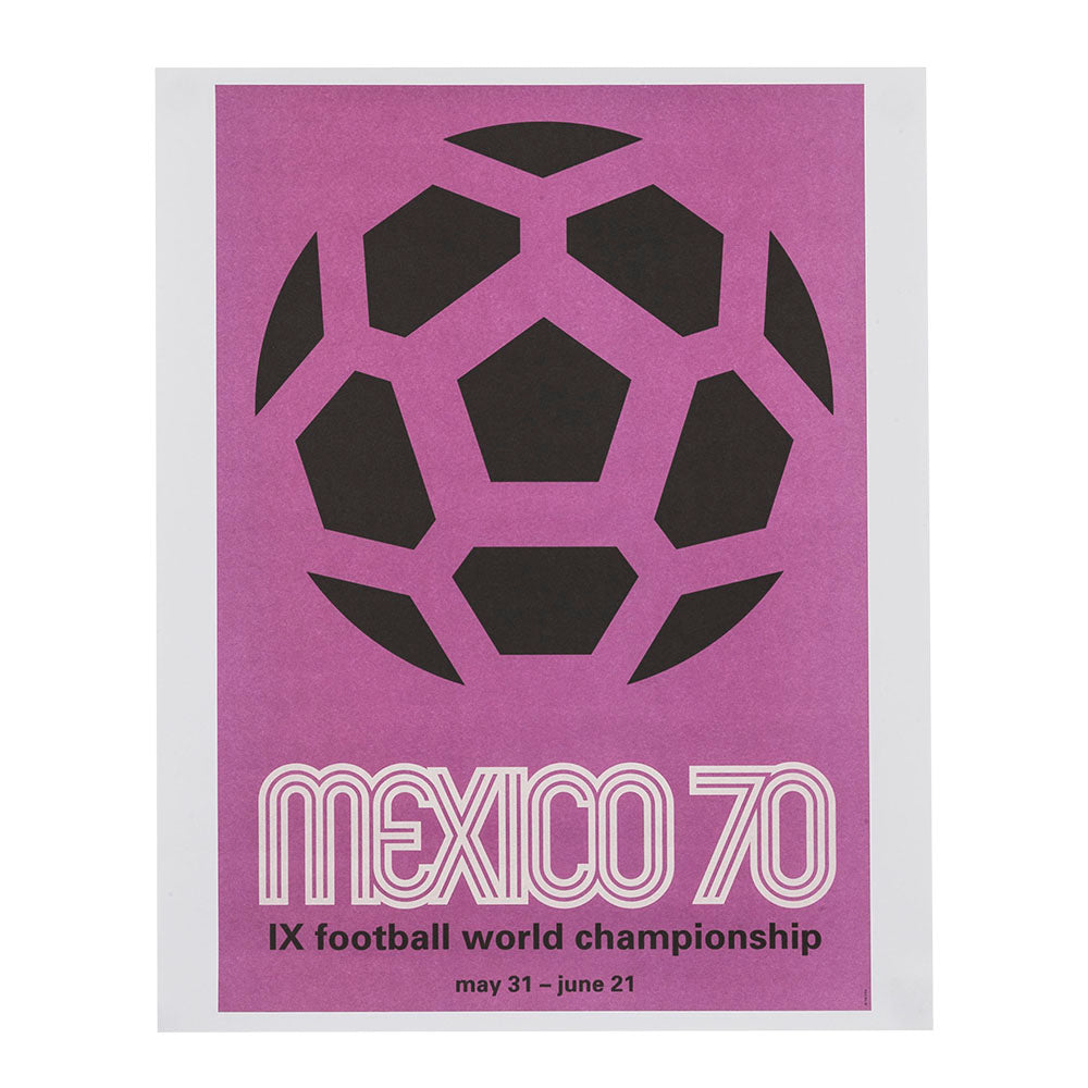FIFA World Cup Poster Mexico 1970 – FIFA Online Store